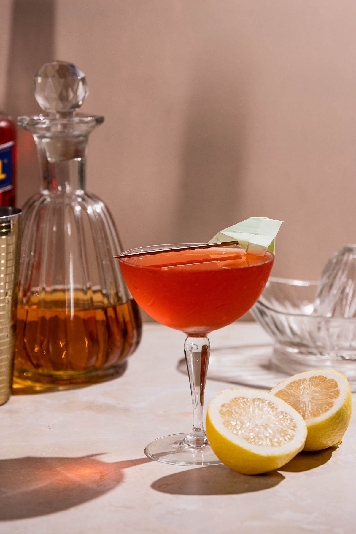 Paper Plane Cocktail | Libation Chronicles