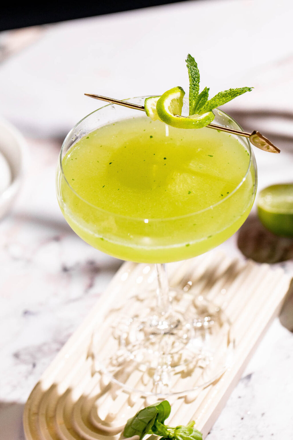 Basil Martini | Libation Chronicles