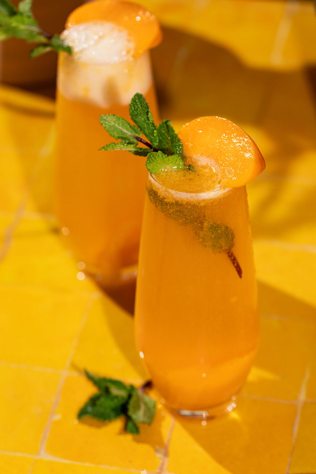 Classic Bellini with Peach Puree | Libation Chronicles